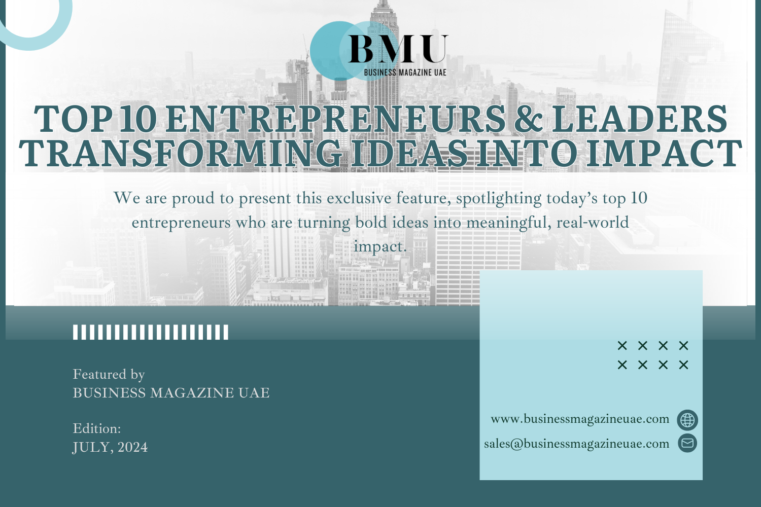 Top 10 Entrepreneurs & Leaders Transforming Ideas Into Impact Latest ...